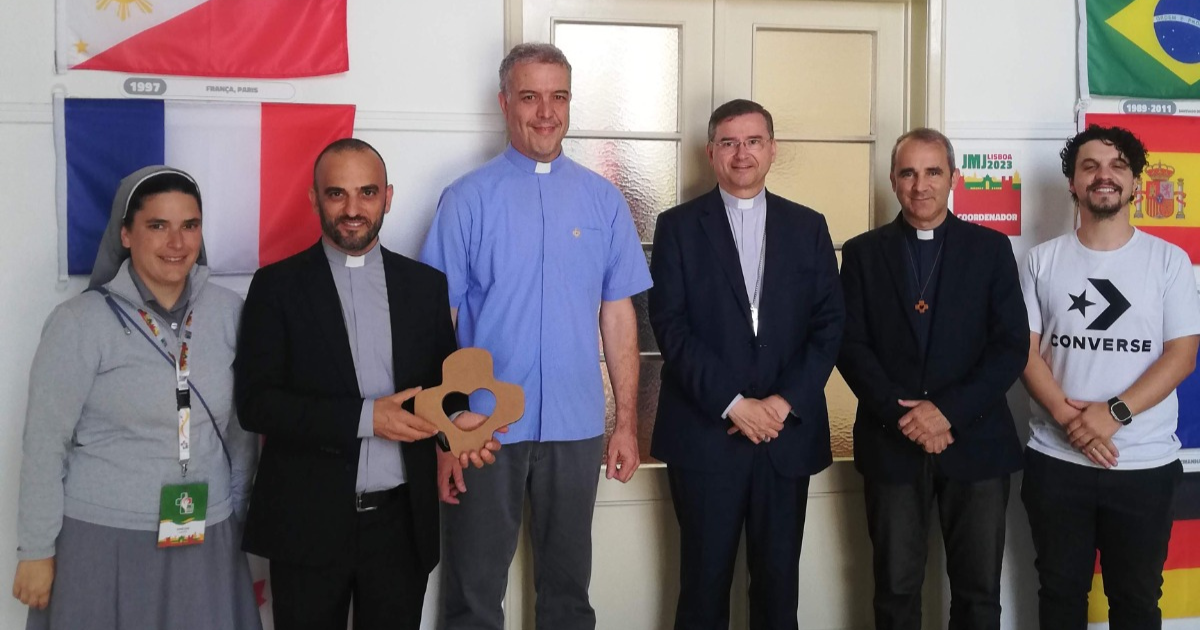 El Superior General de los SCJ en la sede de la JMJ