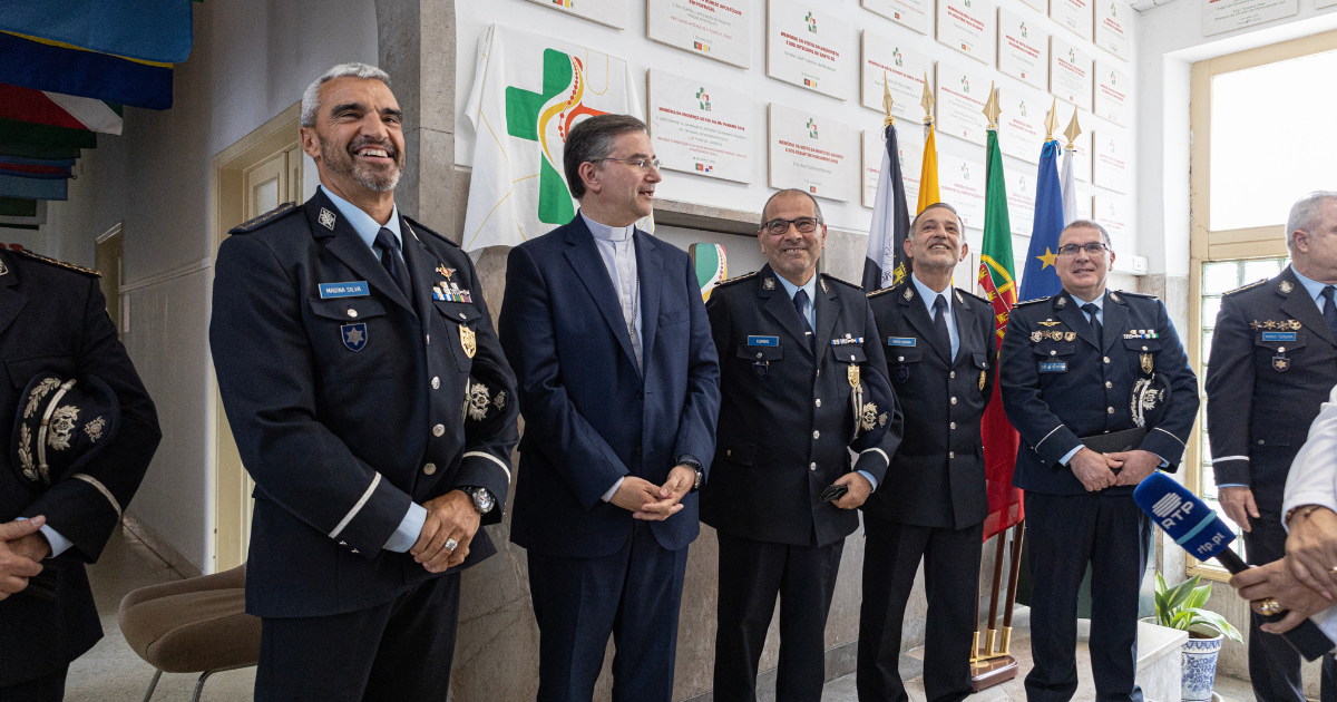 Diretor Nacional da PSP na Sede da JMJ Lisboa 2023